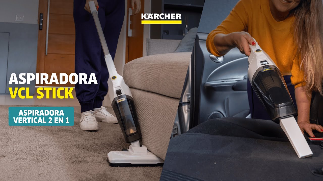 Aspiradora VCL Stick - Karcher - YouTube