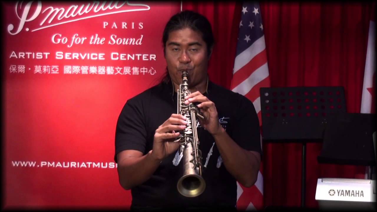 Reggie Padilla - P.Mauriat Soprano Saxophone(System-76 2nd DK) - YouTube