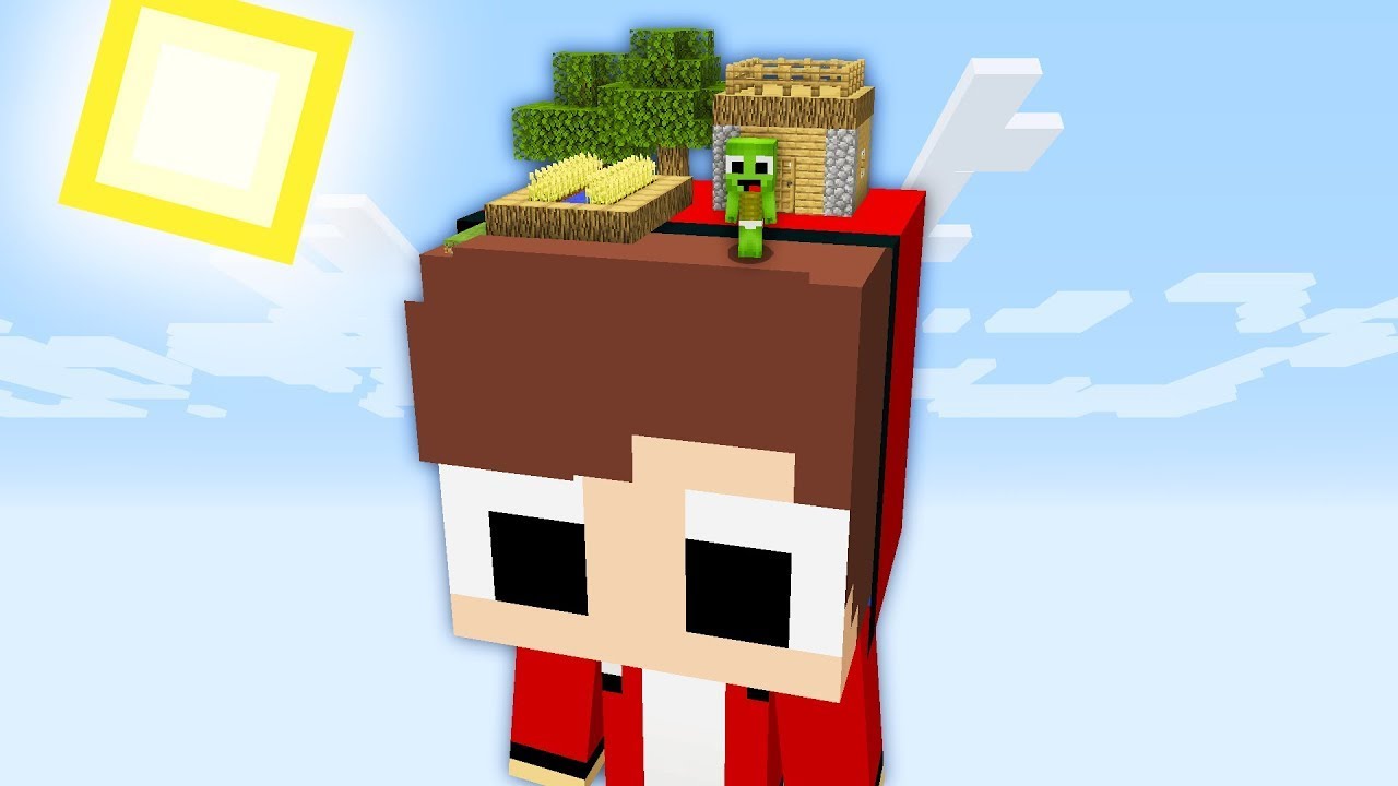 How Mikey Found the Giant JJ in Minecraft Challenge (Maizen Mazien ...