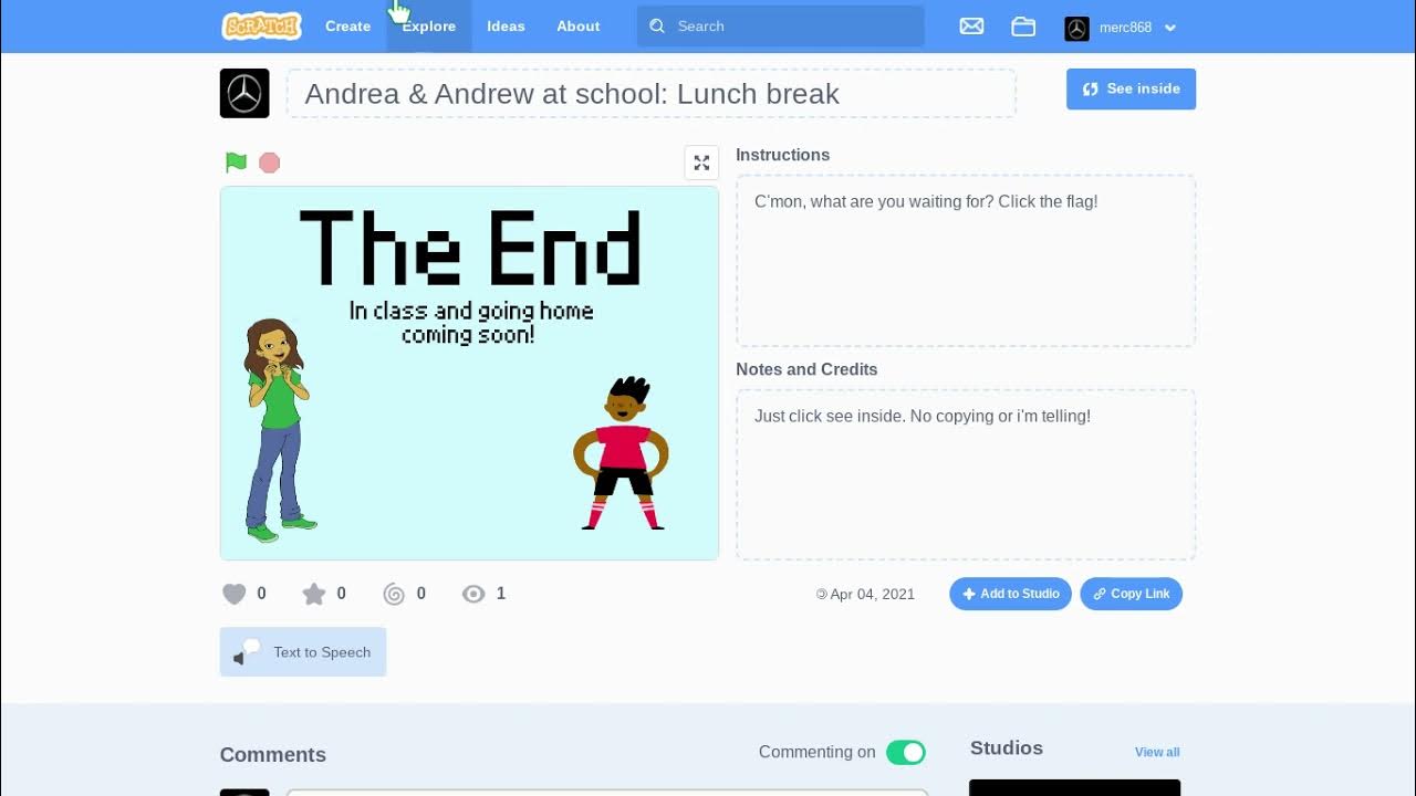 How to make your sprite change size on scratch - YouTube