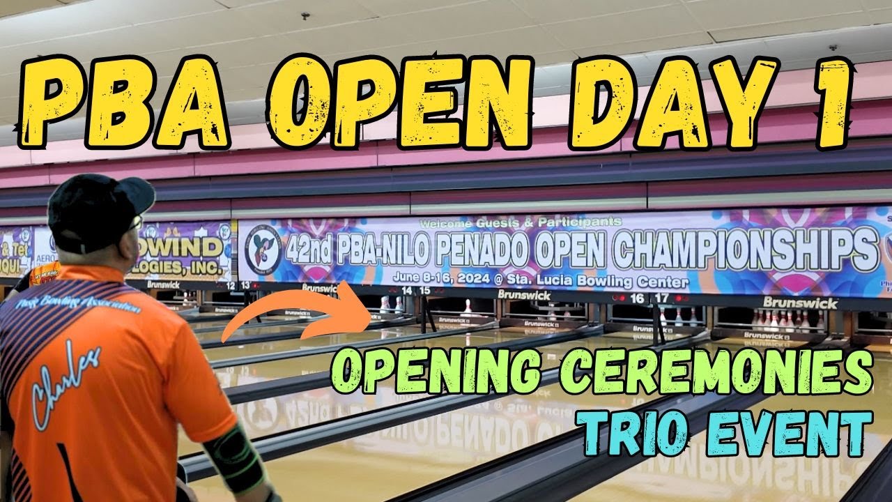 Day 1 at the 42nd PBA Open Bowling Championships #pbabowling #bowling # ...