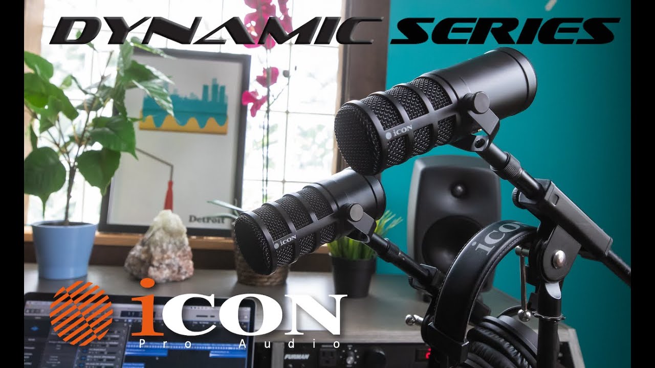 iCON Pro Audio DynaMic Series Microphones - YouTube