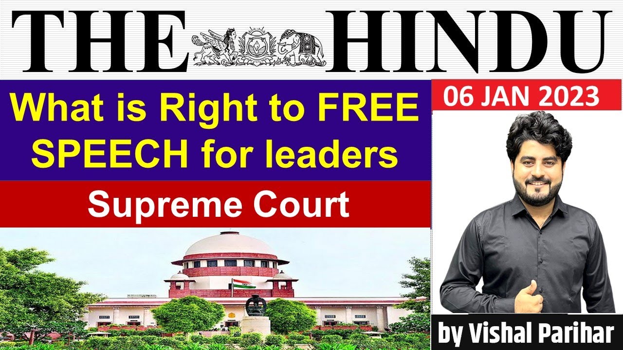 The Hindu Newspaper Editorial Analysis | 06 January 2023 | Editorial by ...