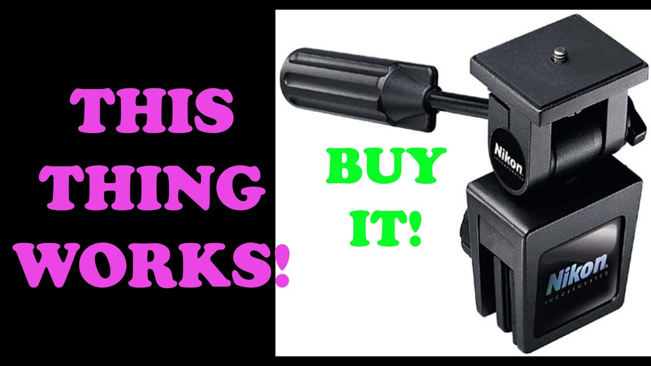 Get rid of the shakes! Nikon Window mount review. - YouTube