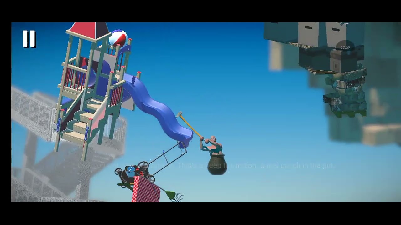 GETTING OVER IT. The real rage - YouTube