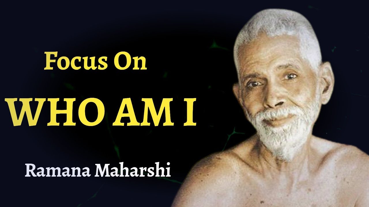 Focus on Who am I , Ramana Maharshi , spiritual audiobook - YouTube