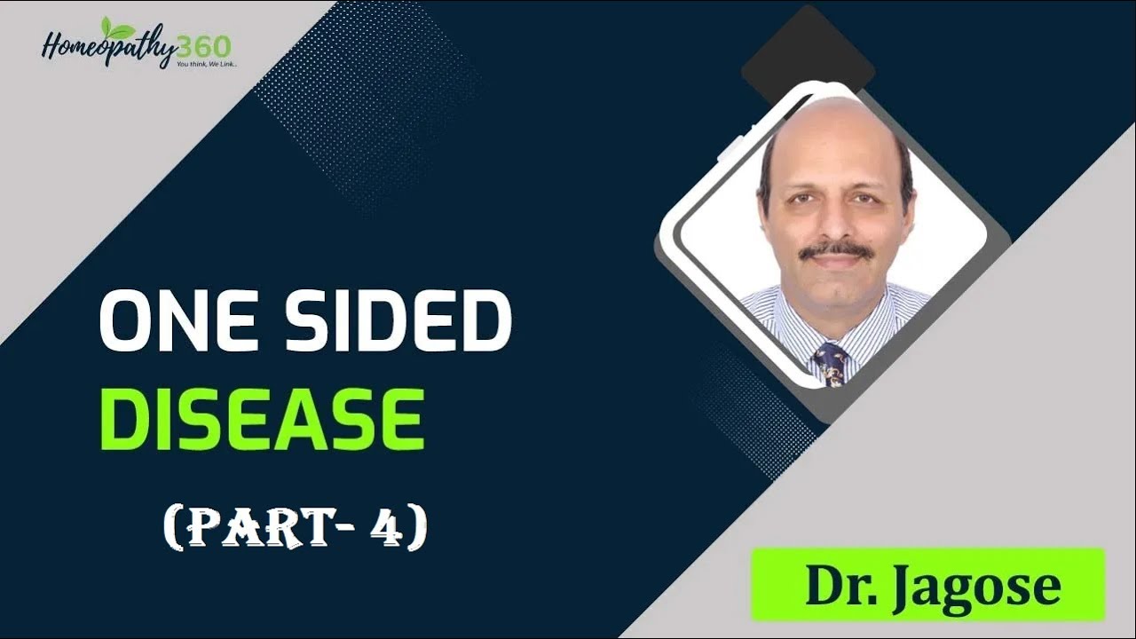 One Sided Disease Part 4 - Dr. Ardeshir T Jagose - YouTube