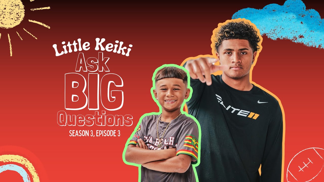 S3: E3 Little Keiki Ask Big Questions ft. Jaron-Keawe Sagapolutele ...