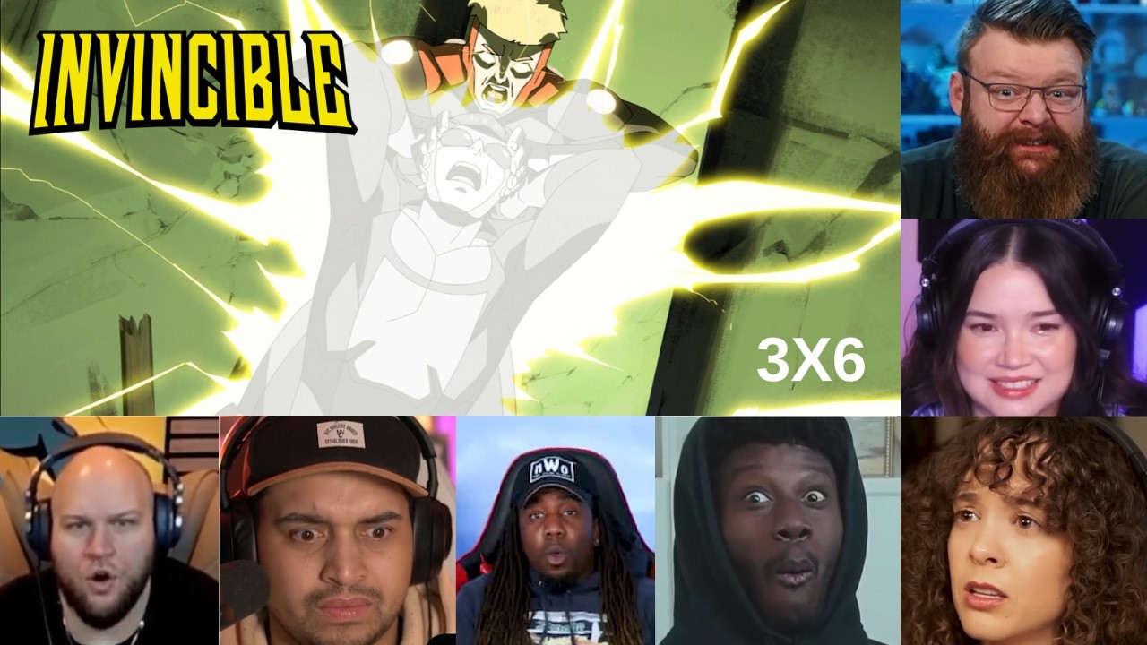 BEST "Invincible Vs Powerplex Scene" Reactions in Invincible S3E6 (2025 ...