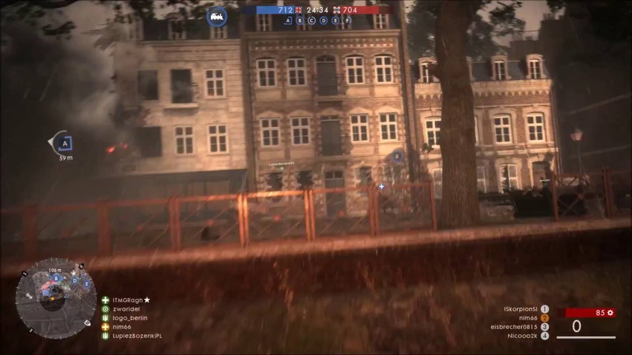 Battlefield 1 Conquest Armored Train Amiens - YouTube