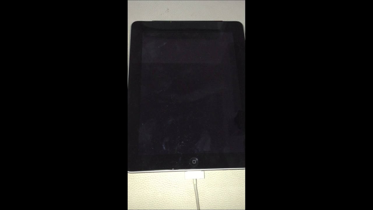 Error IPad 1 - YouTube
