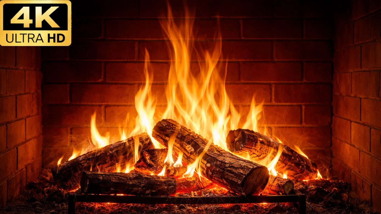 👉 Fireplace Relax 🔥 10 Hours Crackling Fire Sounds for Deep Sleep ...