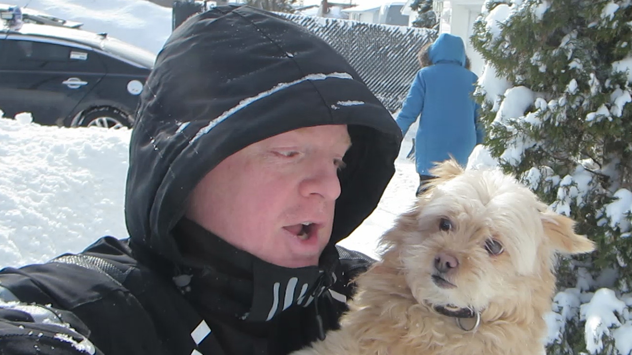 UP TO MY NECK IN SNOW | TASTE VLOG - FEBRUARY 2017 | BLIZZARD #2 - YouTube