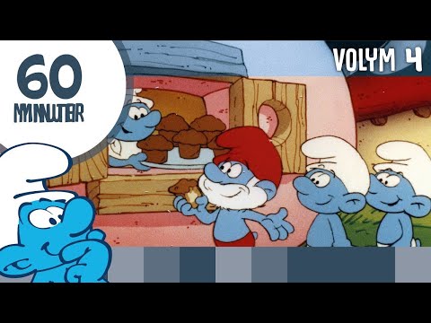 Smurfarna | Latsmurfens pyjamasparty 🔷| Hela avsnitt | Tecknad film för barn