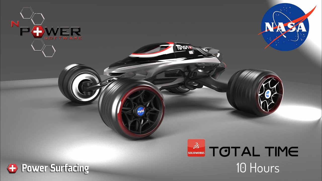 NASA Project Car Surfacing | SOLDIWORKS + - YouTube