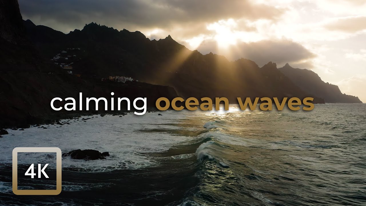 Relaxing Waves | Ocean Sounds to Sleep, Study and Chill - YouTube