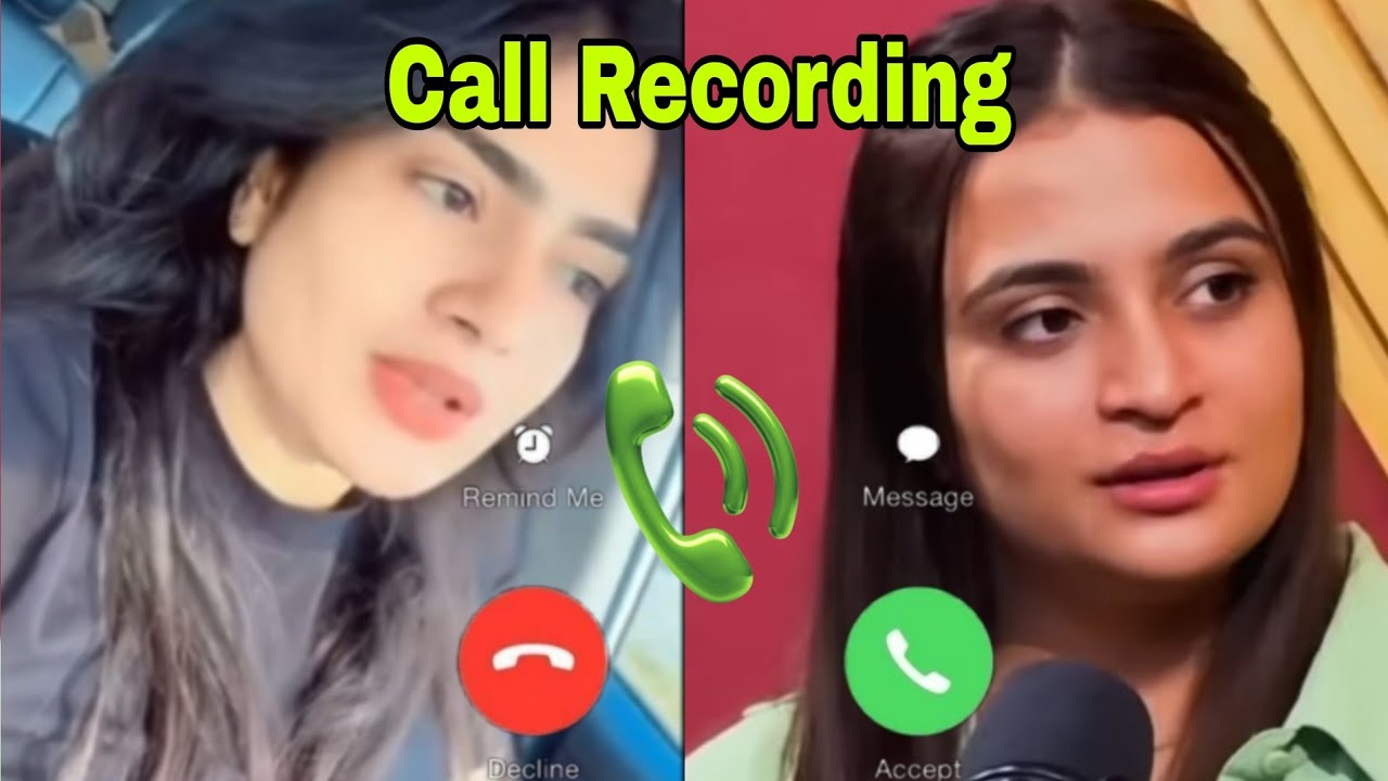 OMG-🤔 Kirti Mehra & Ajju0008 wife & Mom Call Recording🤯,Kirti mehra pratibha soni call recording ...