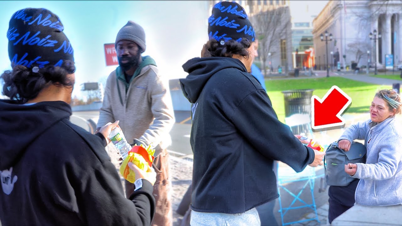 Giving Back To The Homeless For The Holidays! *EMOTIONAL* - YouTube