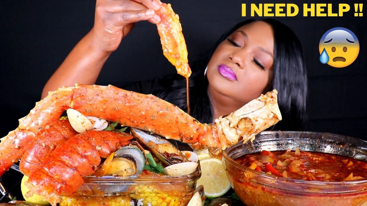 KING CRAB LEGS + LOBSTER TAILS + GREEN LIP MUSSELS , SEAFOOD BOIL ...