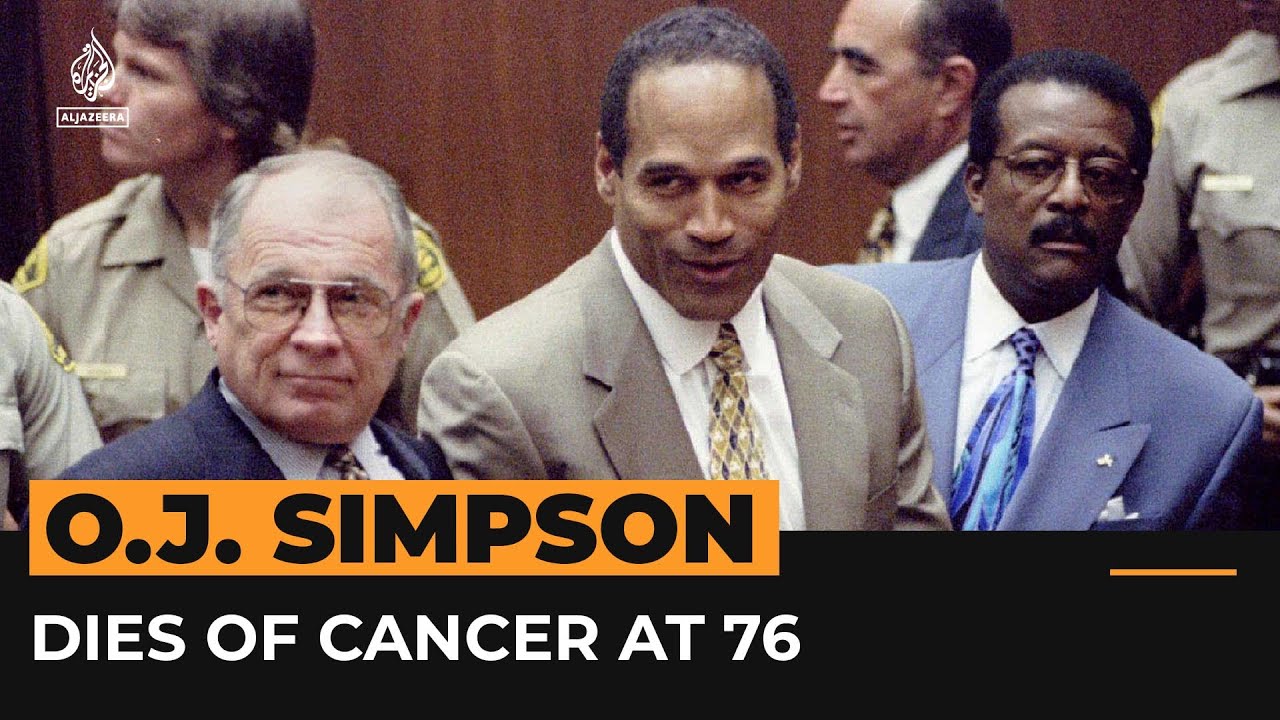 O.J. Simpson dies after battle with cancer | Al Jazeera Newsfeed - YouTube