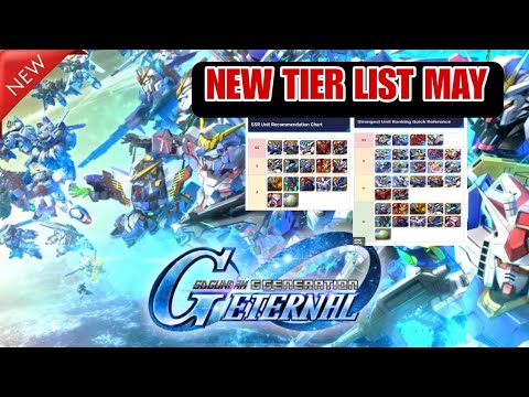 SD Gundam G Generation Eternal New Tier List May 22 - Tier List SD ...