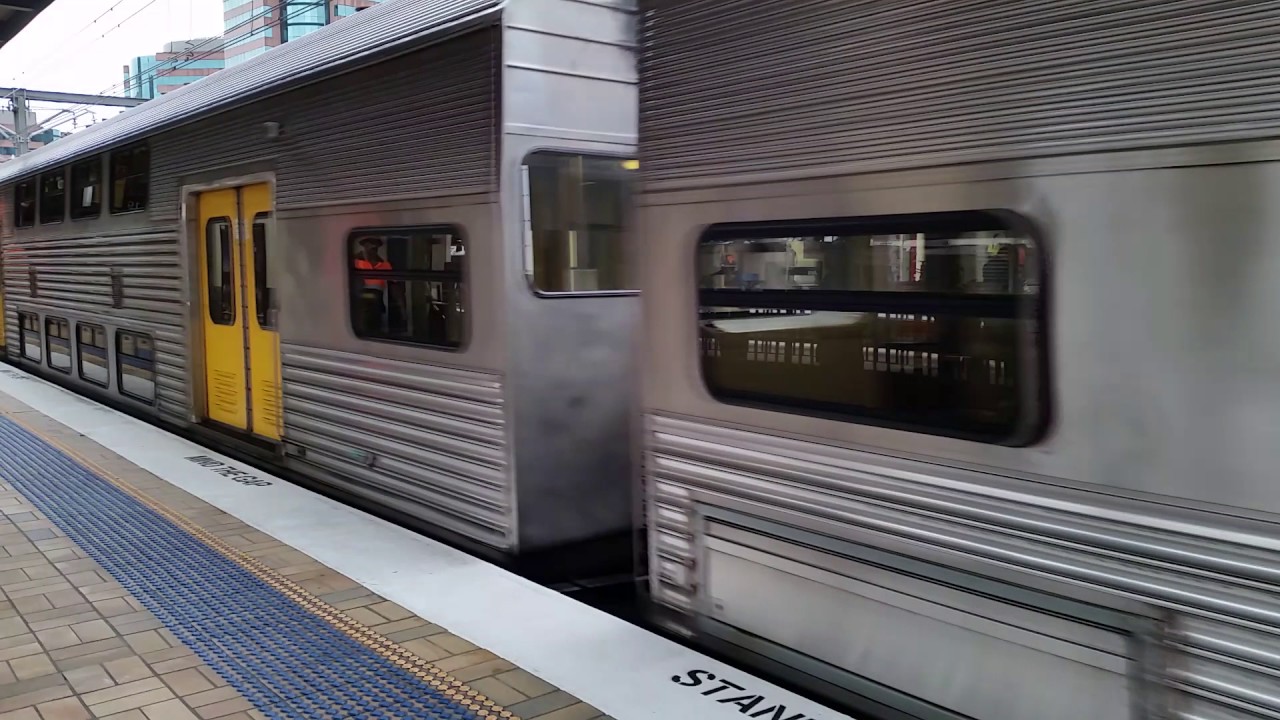 Sydney Trains S Set S53 + S51 passing Central - YouTube
