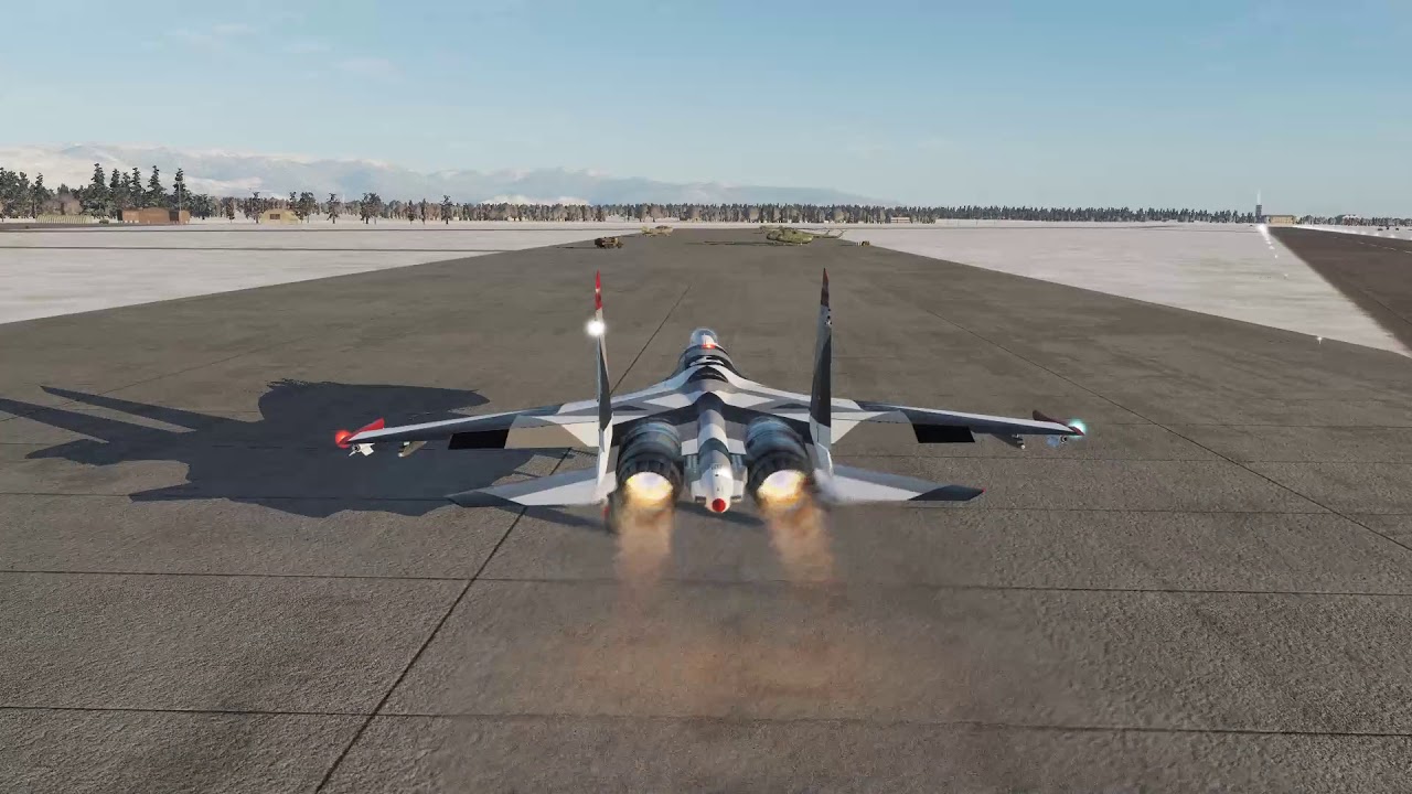 DCS short- perfecting the take off roll. - YouTube