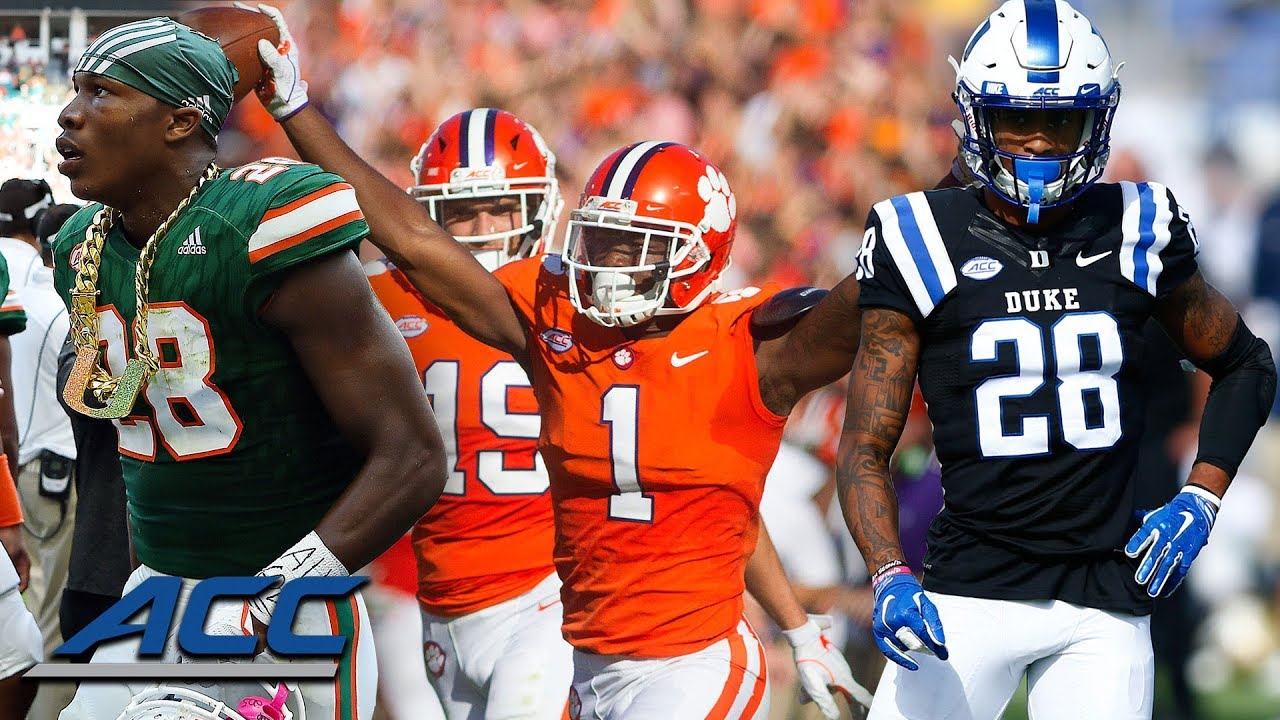 Top 3 Defensive Back Units In The ACC - YouTube
