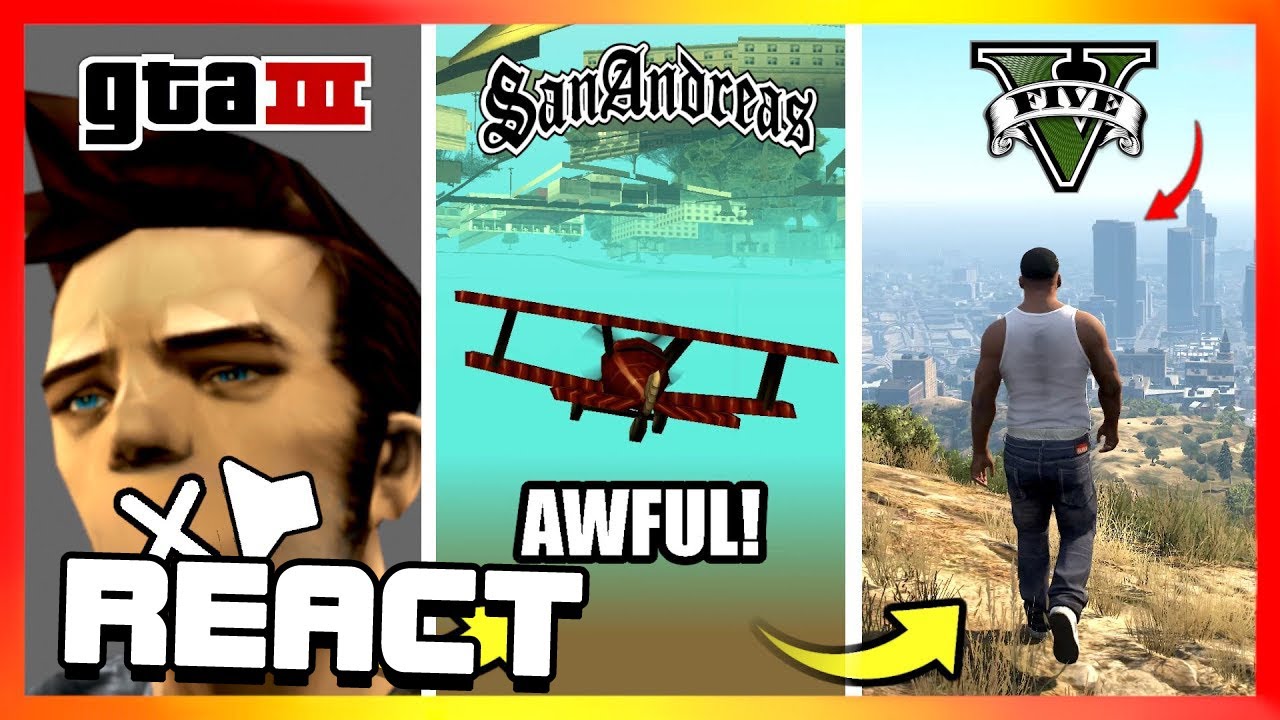 React: The WORST THING in Every GTA Game! (GTA 3 → GTA 5) - YouTube