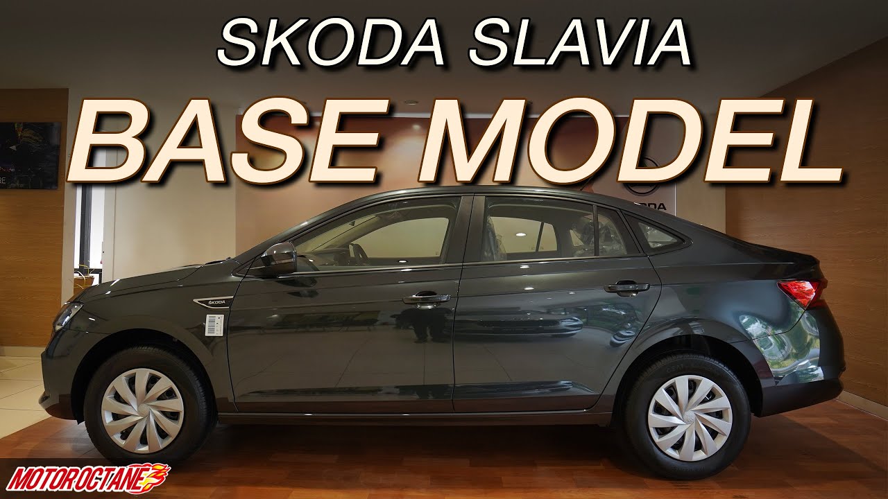 Skoda Slavia Base Model - YouTube