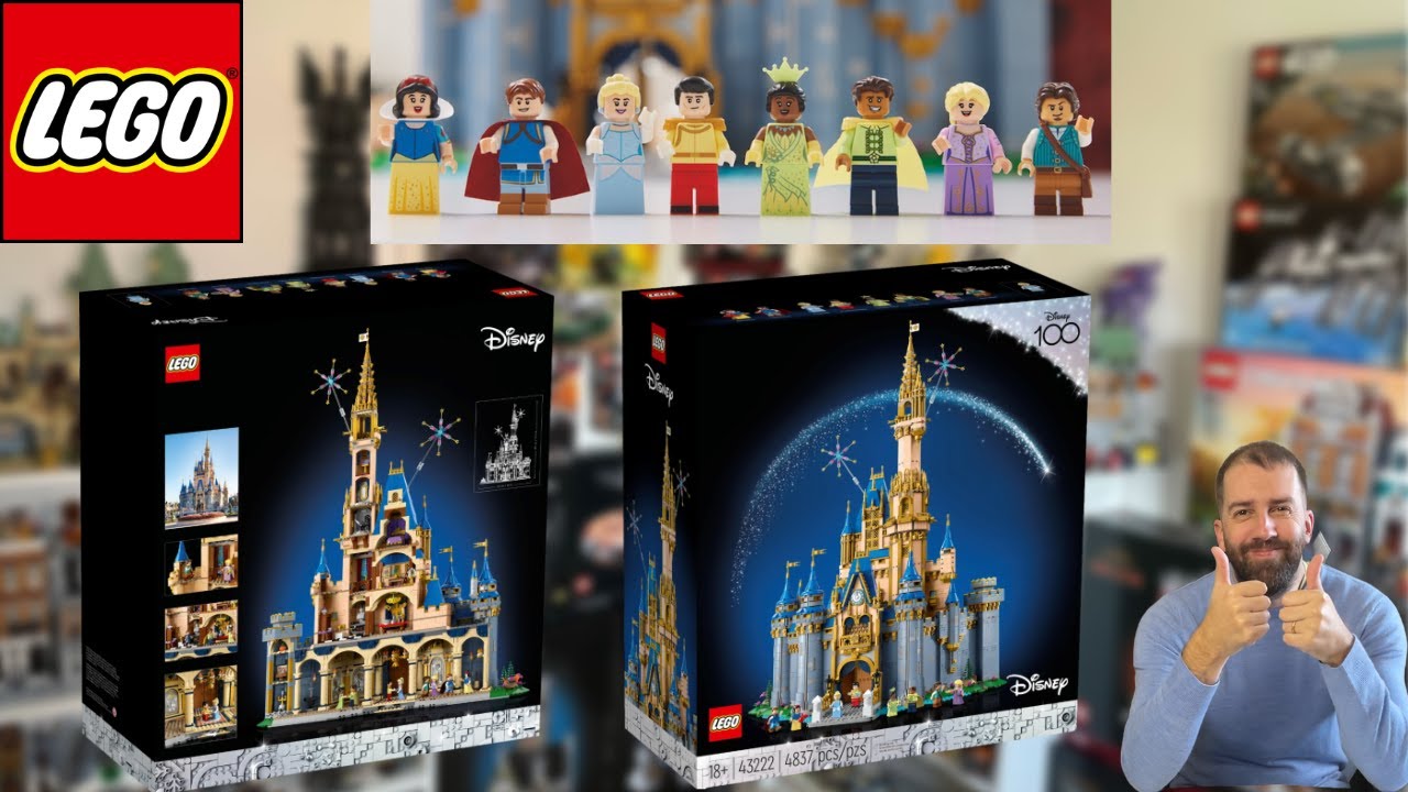 Lego Disney Castle 43222 Official Reveal + Comparison To Previous ...