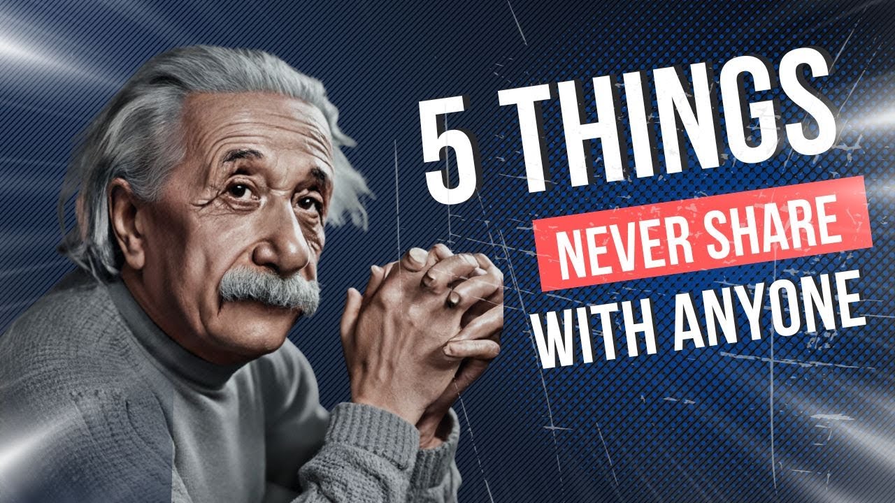 Five Things Never Share With Anyone | Inspirational Quotes ...