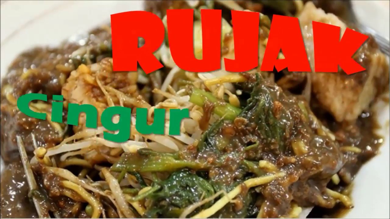 Bikin Sendiri " RUJAK CINGUR"..... Enak | Sedap | Gurih | Nikmat ...