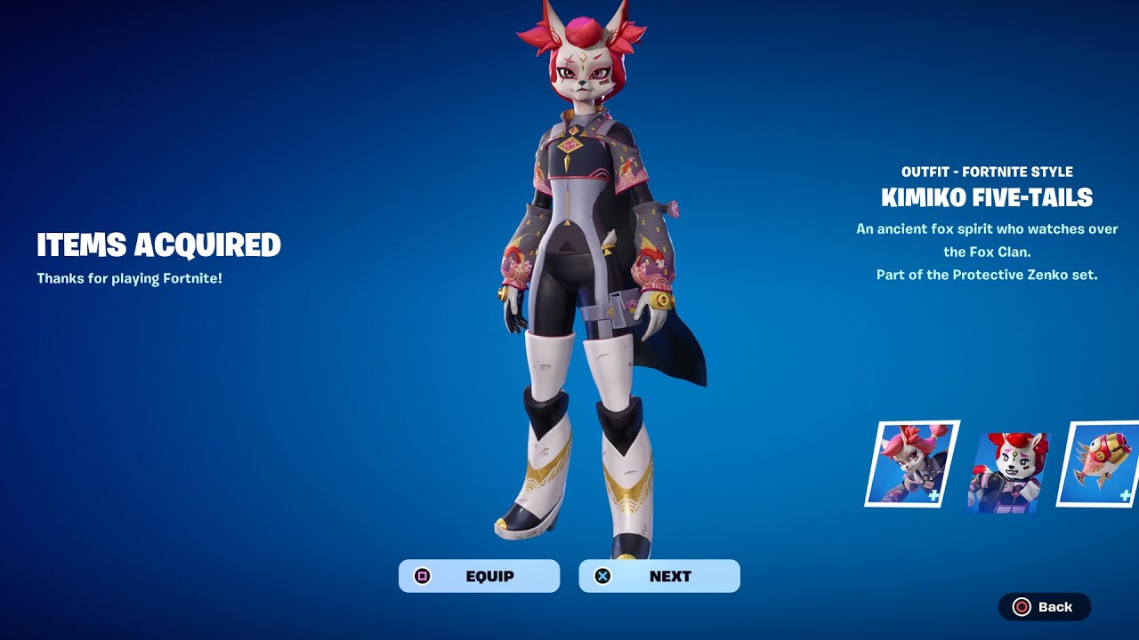 How To Get Kimiko Five-Tails Skin For FREE In Fortnite! (Unlocked ...