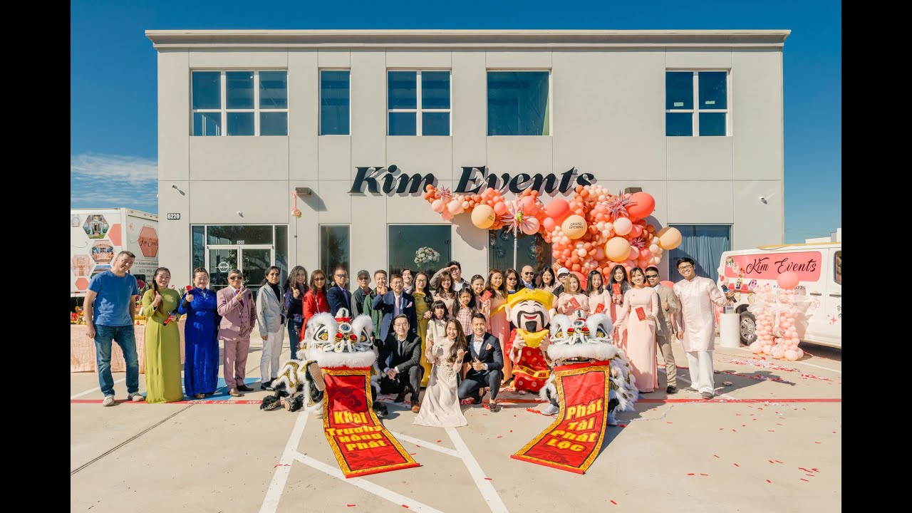 BTS Kim Event Grand Opening | Houston, TX | DO WHAT YOU LOVE - YouTube
