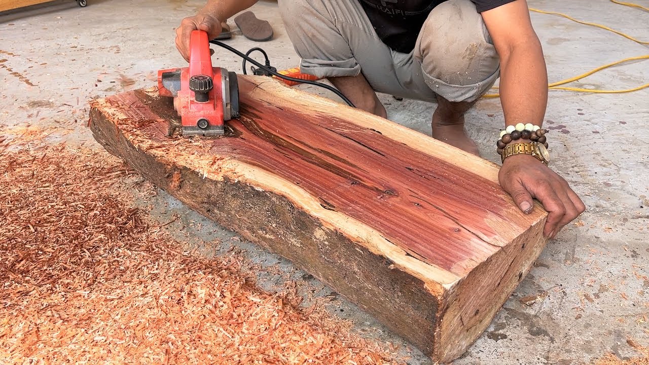 Woodworking Ideas Great And Easily From Dry Tree Stump // Build Long ...