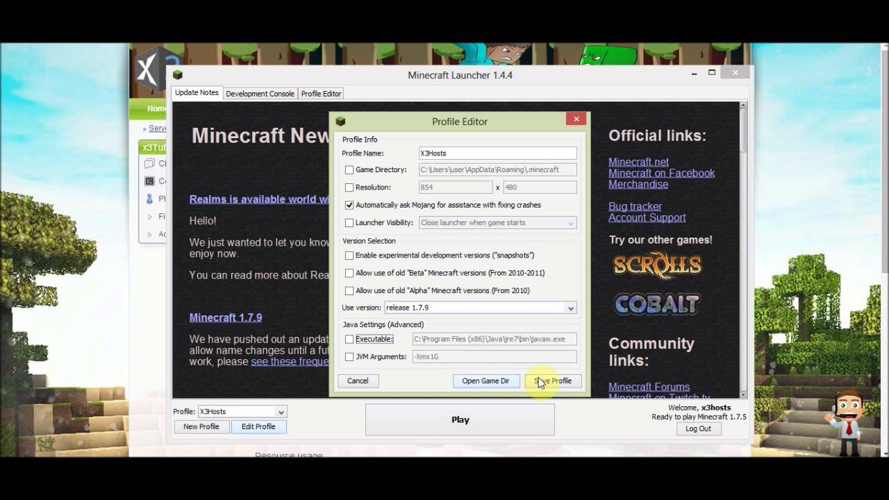 How to change the server jar of your server! - YouTube