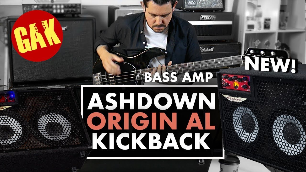 Ashdown OriginAL 210 Kick-Back Combo BASS AMP - YouTube