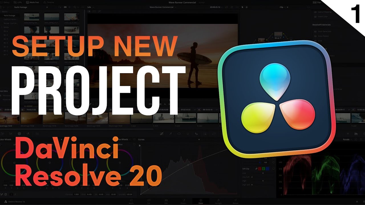 How to Set Up a New Project in DaVinci Resolve 20 | Class - 1 | Davinci ...