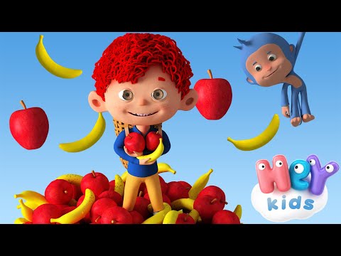 Elma ve Muz 🍎 Meyveler şarkısı 🍌 HeyKids - Bebek Şarkıları