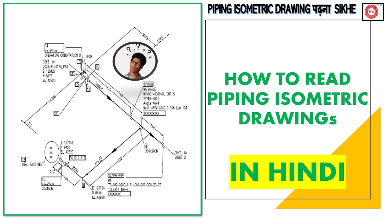 How to read Piping Isometric Drawing| Piping Isometric Drawing ki Puri ...