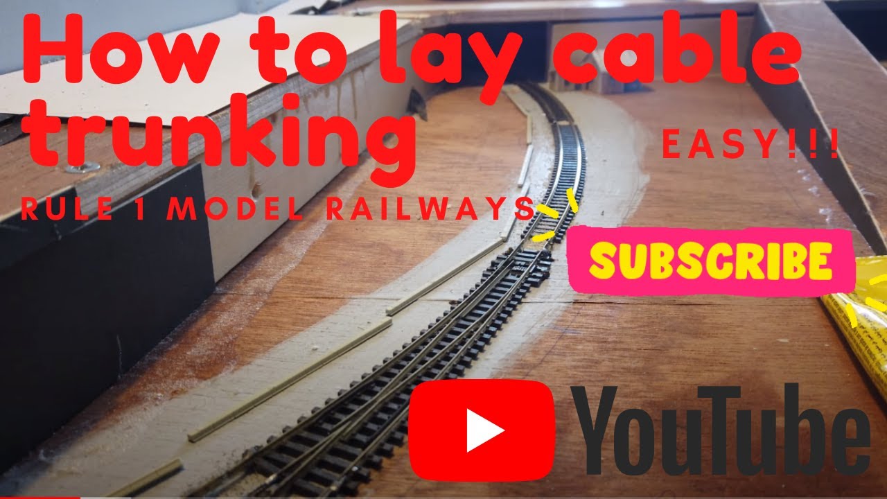 How To Lay Trunking - Weston Parkway - YouTube
