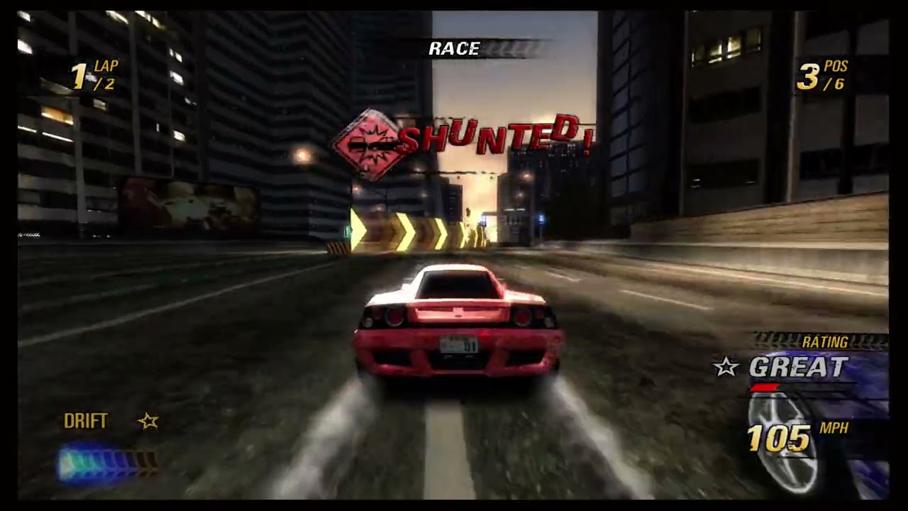 Burnout Revenge bug out of map - YouTube