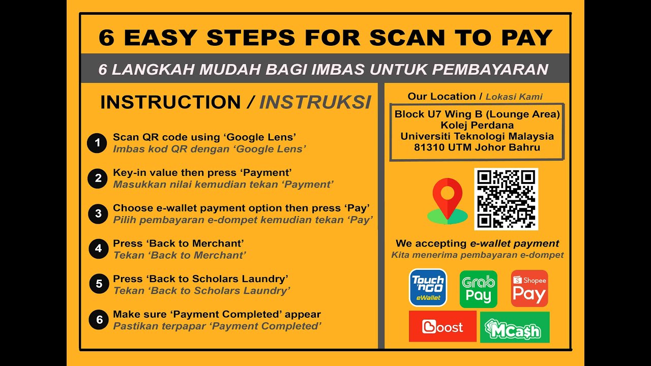HOW TO USE EWALLET AT BLOCK U7 PERDANA RESIDENCE LAUNDRY 24HOURS - YouTube