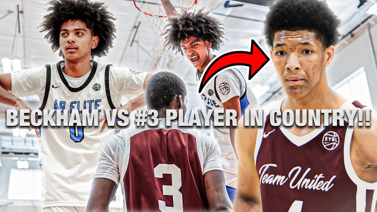 BECKHAM BLACK VS #3 CJ ROSSER WAS CINEMA! Beckham plays BEST game of ...