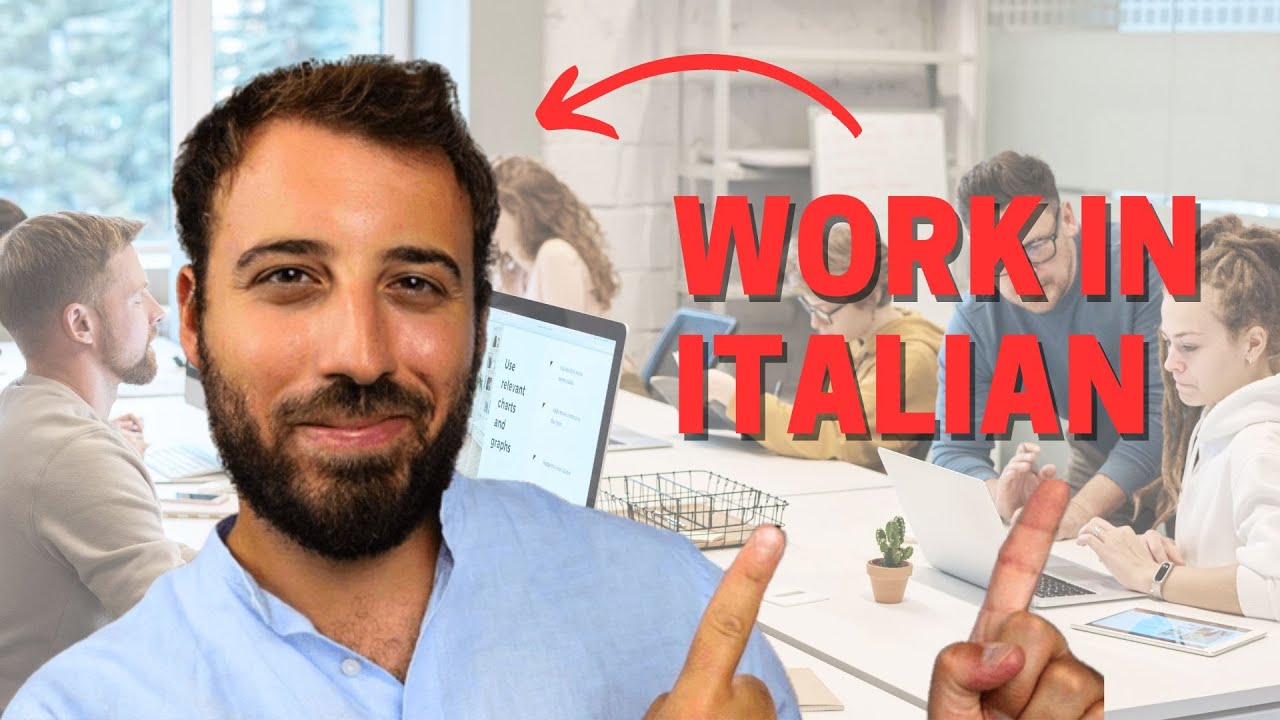 10 ITALIAN VERBS to use at WORK!🧑‍💼🇮🇹(SUB ITA/ENG) - YouTube
