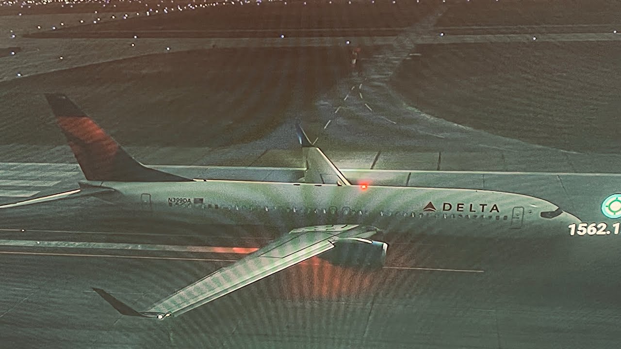 [Microsoft Flight Simulator] Delta Airlines PMDG 737-800 takeoff ...