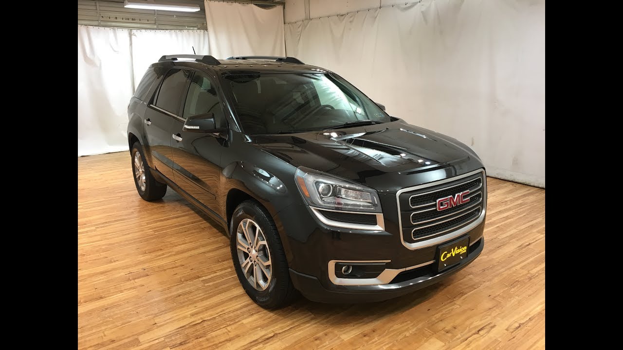 2015 GMC Acadia SLT AWD LEATHER MEDIA SCREEN REAR CAMERA #Carvision ...