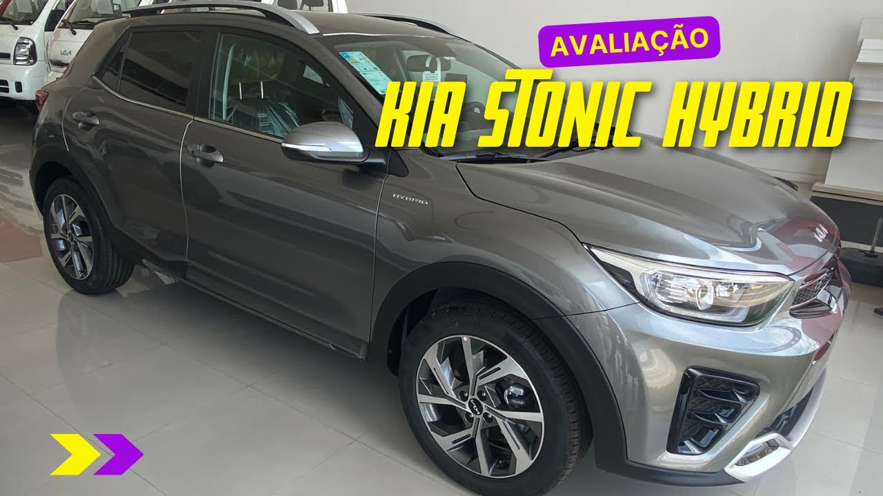 AVALIAÇÃO COMPLETA DO KIA STONIC HYBRID (LEVE) 2024 - Pelo preço do ...