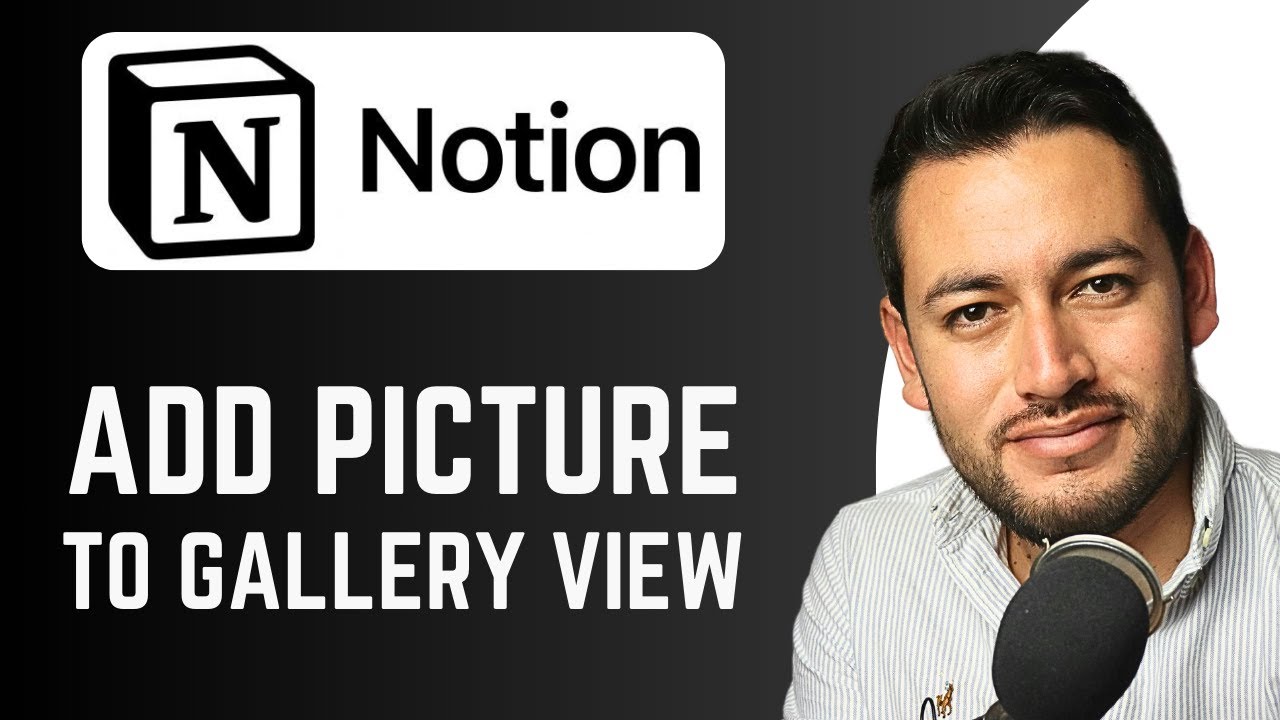 How To Add Picture to Gallery View in Notion | add cover image | Notion ...